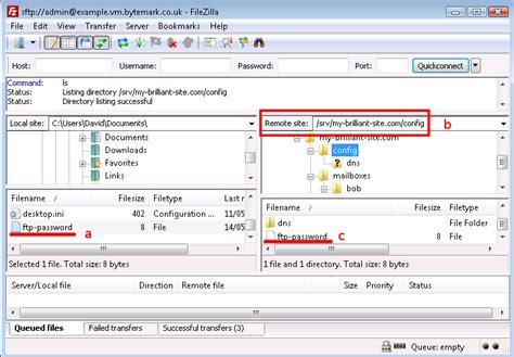 Setting Up FTP Access Documentation Bytemark