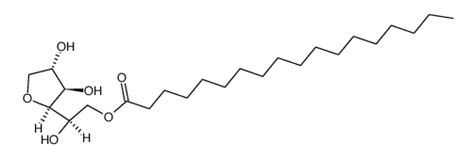Sorbitan Stearate Cas 5093 91 4 Chemsrc