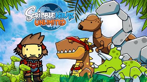 El Mundo Dinosaurio Scribblenauts 6 Youtube