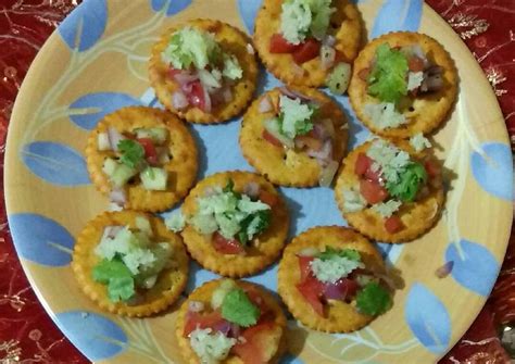 Biscuits Chat Recipe By Gunjan Chhabra Cookpad