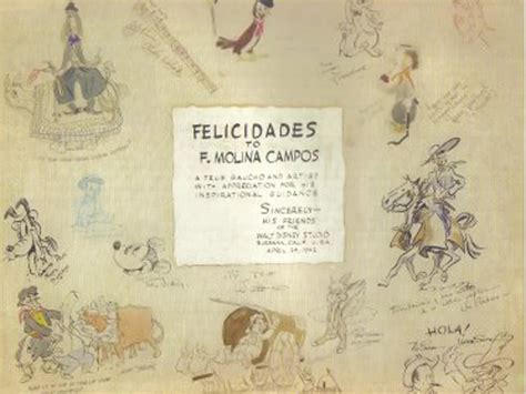 La Trama Secreta Por Qué Walt Disney Vino A Aprender De Molina Campos