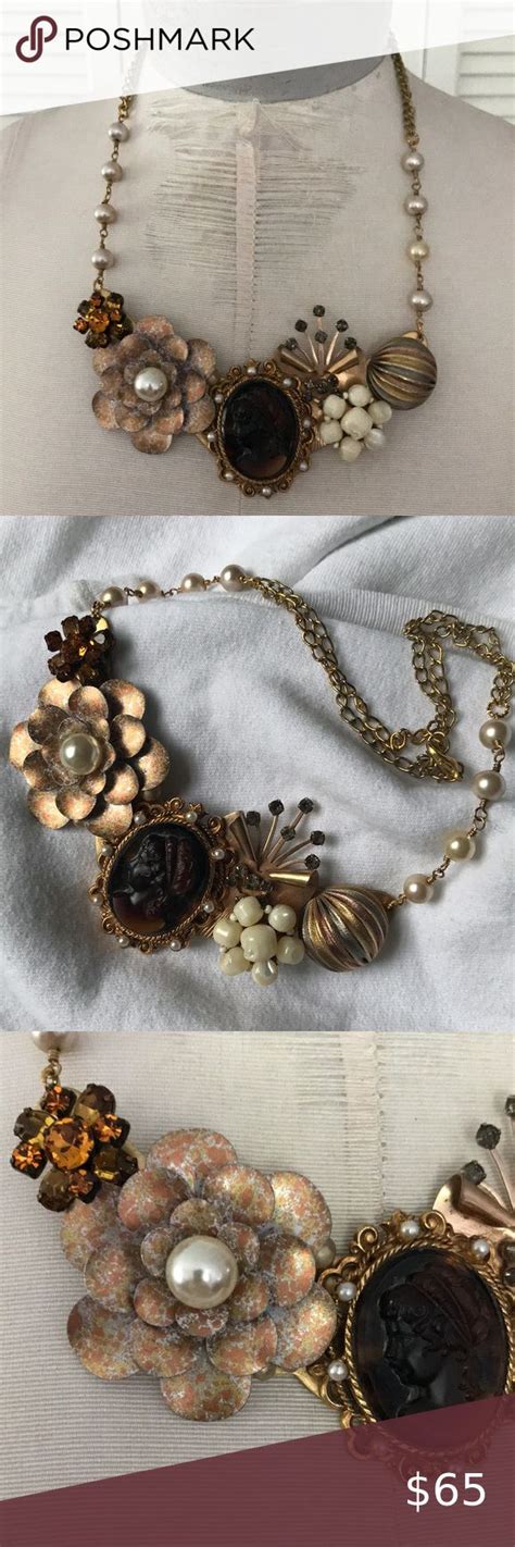 Vintage Assemblage Necklace Vintage Assemblage Necklace Assemblage