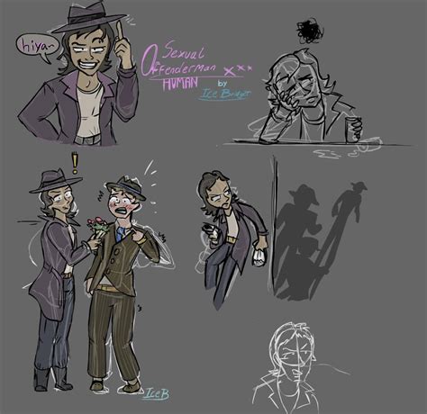 Offenderman As A Human Sketch And Doodles By Icebridget On Deviantart