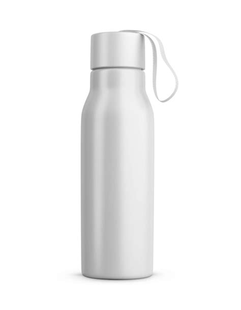 Botella De Agua Sobre Fondo Blanco Foto Premium