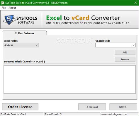 download systools excel to vcard converter 7 0