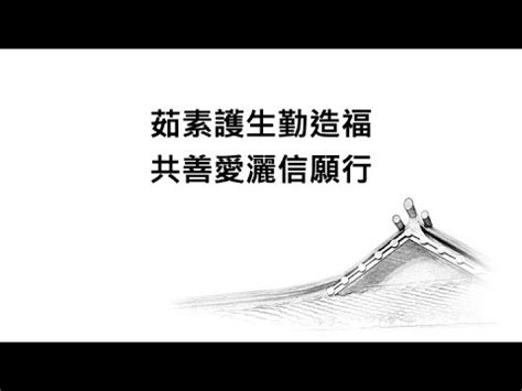 2022茹素護生勤造福共善愛灑信願行 YouTube