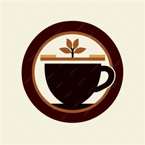 Logtipo Para Caf Vector Illustration Premium Ai Generated Vector