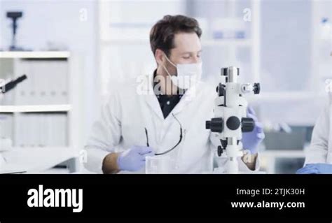 Dna Lab Mask Stock Videos Footage Hd And K Video Clips Alamy