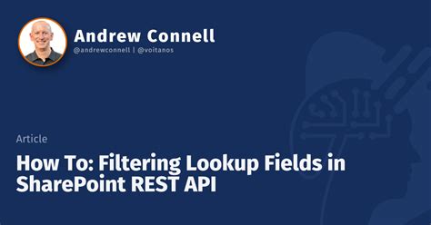 How To Filtering Lookup Fields In Sharepoint Rest Api