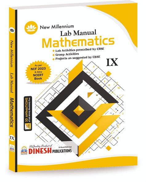 Dinesh New Millennium Lab Manual In Mathematics Class 9 2025 2026