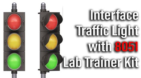 Interface Traffic Light With 8051 Lab Trainer Kit Pantech AI
