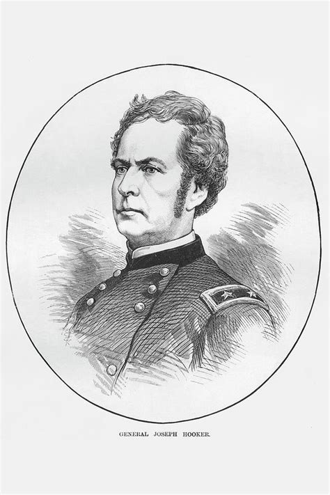 General Joseph Hooker Painting By Frank Leslie Fine Art America