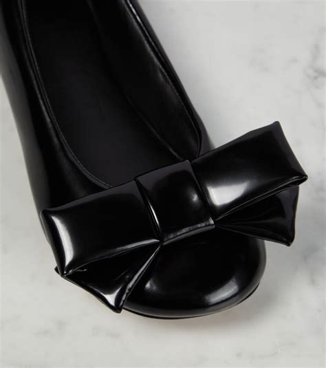 Loewe Puffy Patent Leather Ballerina Flats Smart Closet