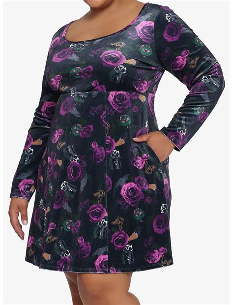 Disney Villains Floral Icons Dress Plus Size Iconic Dresses Hot