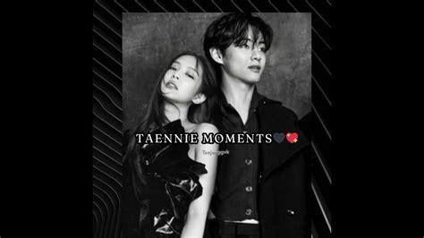 Taennie Moments 💜 K Pop Idols Kim Taehyung And Jennie Together 🖤💖 Youtube