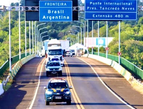 Brasil Abre Fronteira Terrestre Turismo Jornal Nh