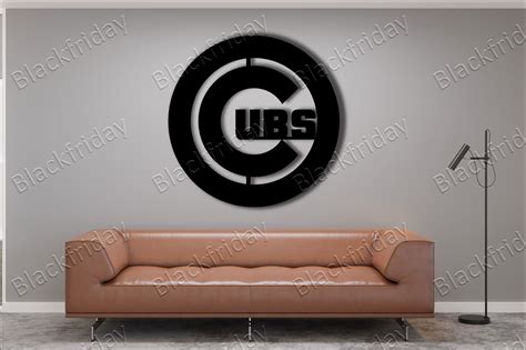 Chicago Cubs Metal Led Wall Signs Chicago Cubs Led Decors Cubs Led