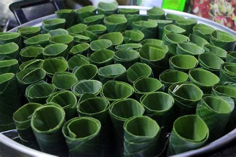 Sayongsong Is A Famous Surigao Kakanin It Is Packed In A Cone Like