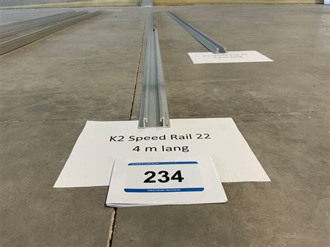 K2 K2 Speed Rail 22 4 M Lang 20 Stk Troostwijk