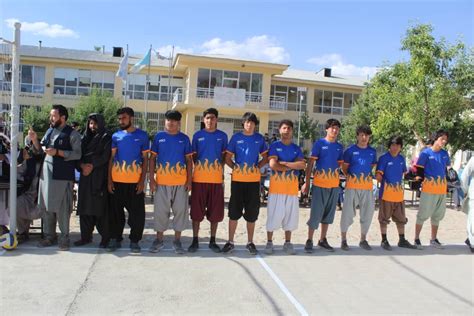 مسابقات والیبال پوهنتون بامیان آغاز گردید Bayan University