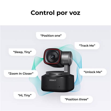 Obsbot Tiny 2 Webcam 4k Usb C Con Inteligencia Artificial