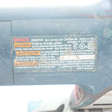 Bosch 1590evs Precision Control Variable Speed Top Handle Jigsaw 120v 6