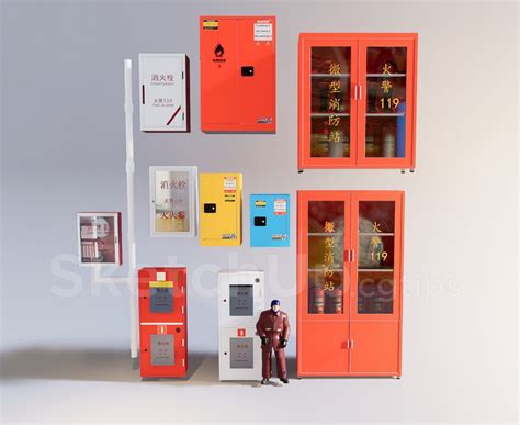 6828 Free Sketchup Fire Fighting Collection Models Download Sketchup Models For Free Download