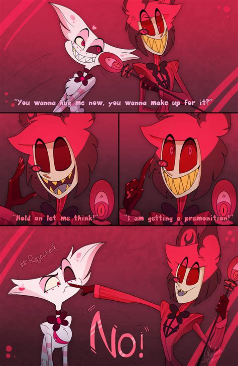 Alastor And Angel By Bluestripedrenulian On Deviantart