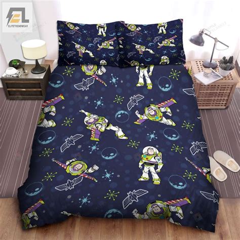 Toy Story Buzz Lightyear Pattern Bed Sheets Duvet Cover Bedding Sets By Elitetrendwear Feb