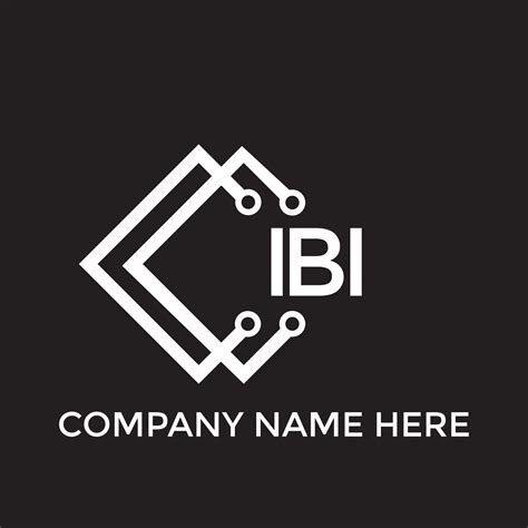 Ibi Letter Logo Designibi Creative Initial Ibi Letter Logo Design Ibi