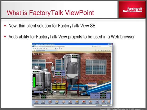 Factorytalk® Viewpoint With Factorytalk® View Se Ppt Download