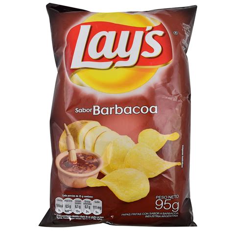 Papas Fritas Lays Barbacoa 95 G Disco