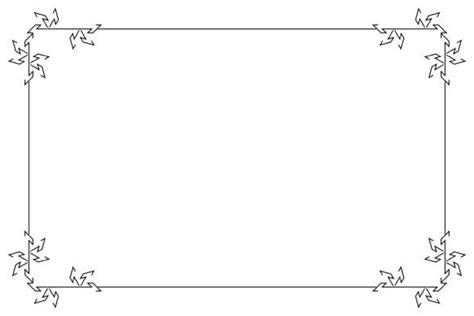 Rectangular Of Frame Border Vector 43 Graphic By Asesidea · Creative Fabrica