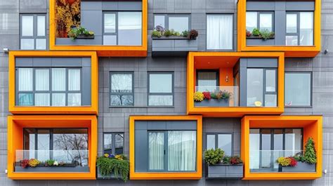 Premium Photo Brutalism Meets Nature In A Striking Concrete And