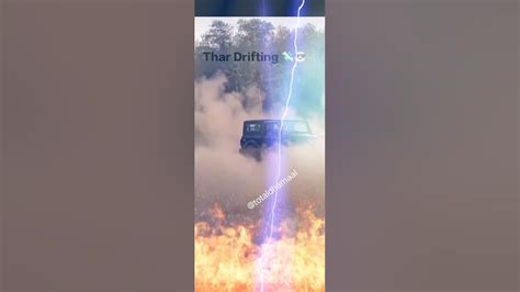 Fortuner Drifting 😑 Vs Thar Drifting 💸😎 Shorts Viral Thar Fortuner