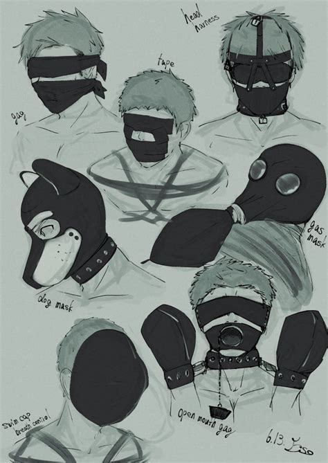 Rule 34 Artist Signature Asphyxiation Blindfold Blindfolded Collar Eiso Gag Gag Sequence