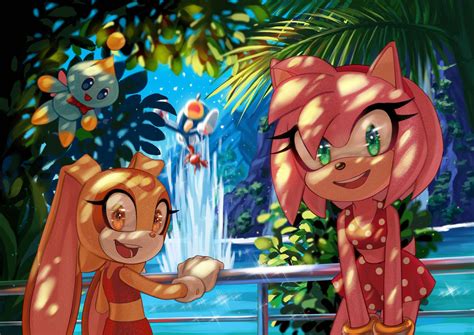 Amy And Cream Sonic X