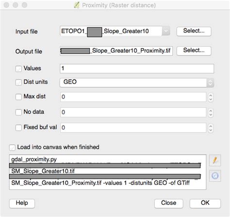 Converting Proximity From Pixel Distance To Geometric Distance In Qgis