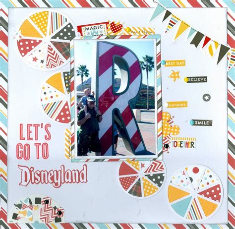 Phellewells Gallery Lets Go To Disneyland Disney Scrapbooking