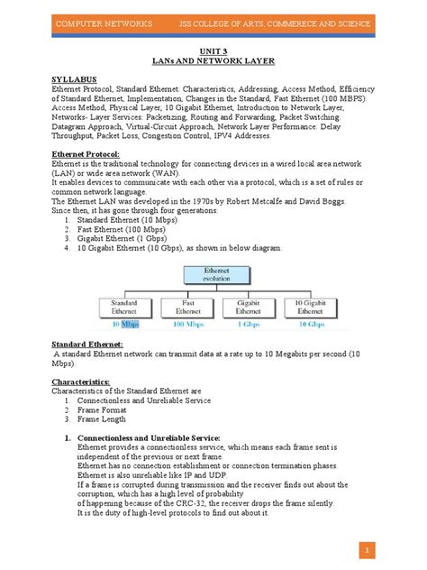 Computer Networks Chapter 3 Pdf Computer Network Ethernet