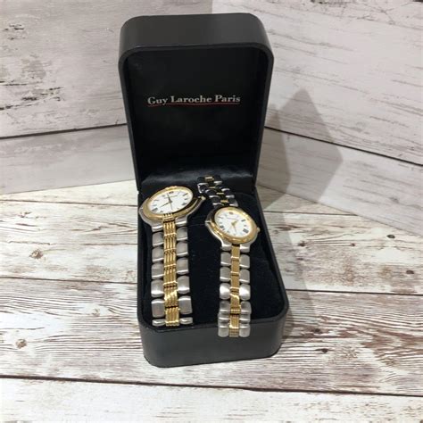 ギラロッシュ ペア腕時計 Guy Laroche Paris 腕時計アナログ