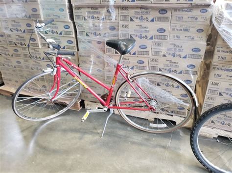 Vintage Red Marukin Bike