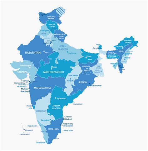 Lowest Sex Ratio State In India India Map For Powerpoint Free