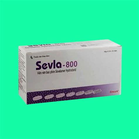 Thuốc Sevla 800 Công Dụng Liều Dùng Lưu ý Tác Dụng Phụ Giá Bán