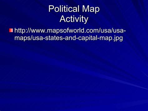 Geography Different Kinds Of Maps PPT