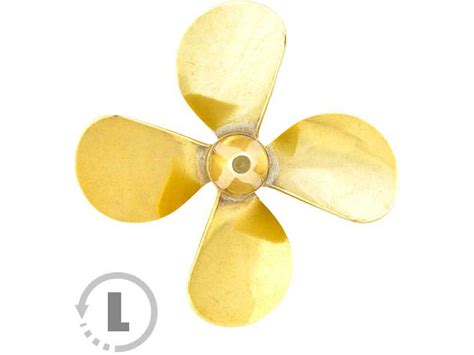 Raboesch Boat Propeller Class 147 50mm M4 4 Blade Left Kr Rb147 18