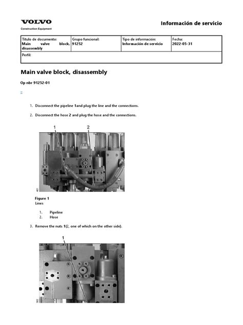 Main Valve Block Disassembly Pdf