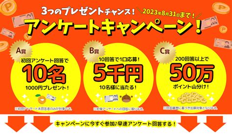 アンケートキャンペーン