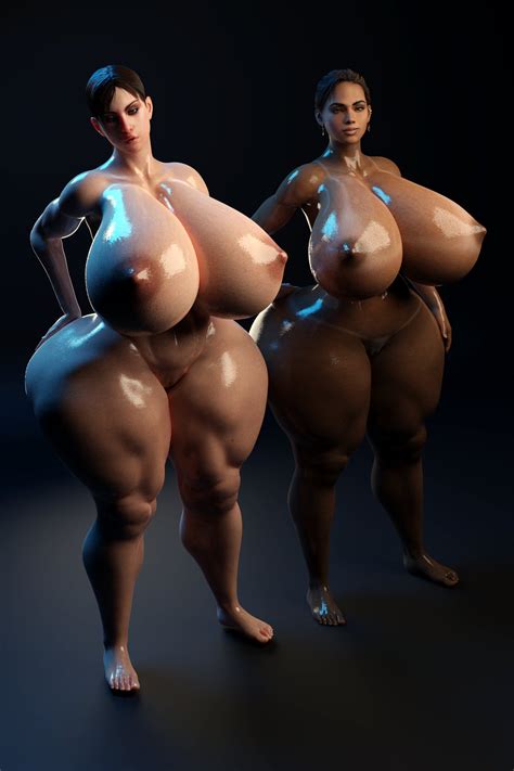 Rule 34 2girls 3d Alternate Breast Size Areola Ass Big Ass Breasts