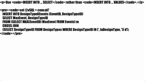 Inserting Multiple Rows Into A Table With The Same Foreign Key In